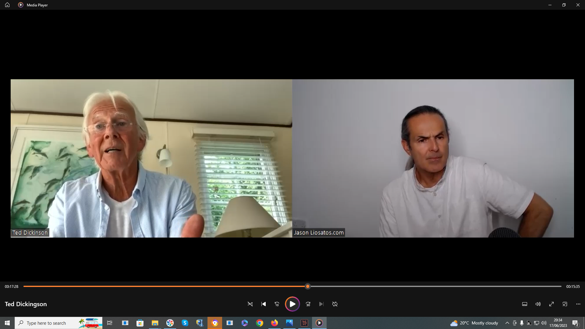 We Are What We Think and Eat - Ted Dickinson Interview - Jason Liosatos