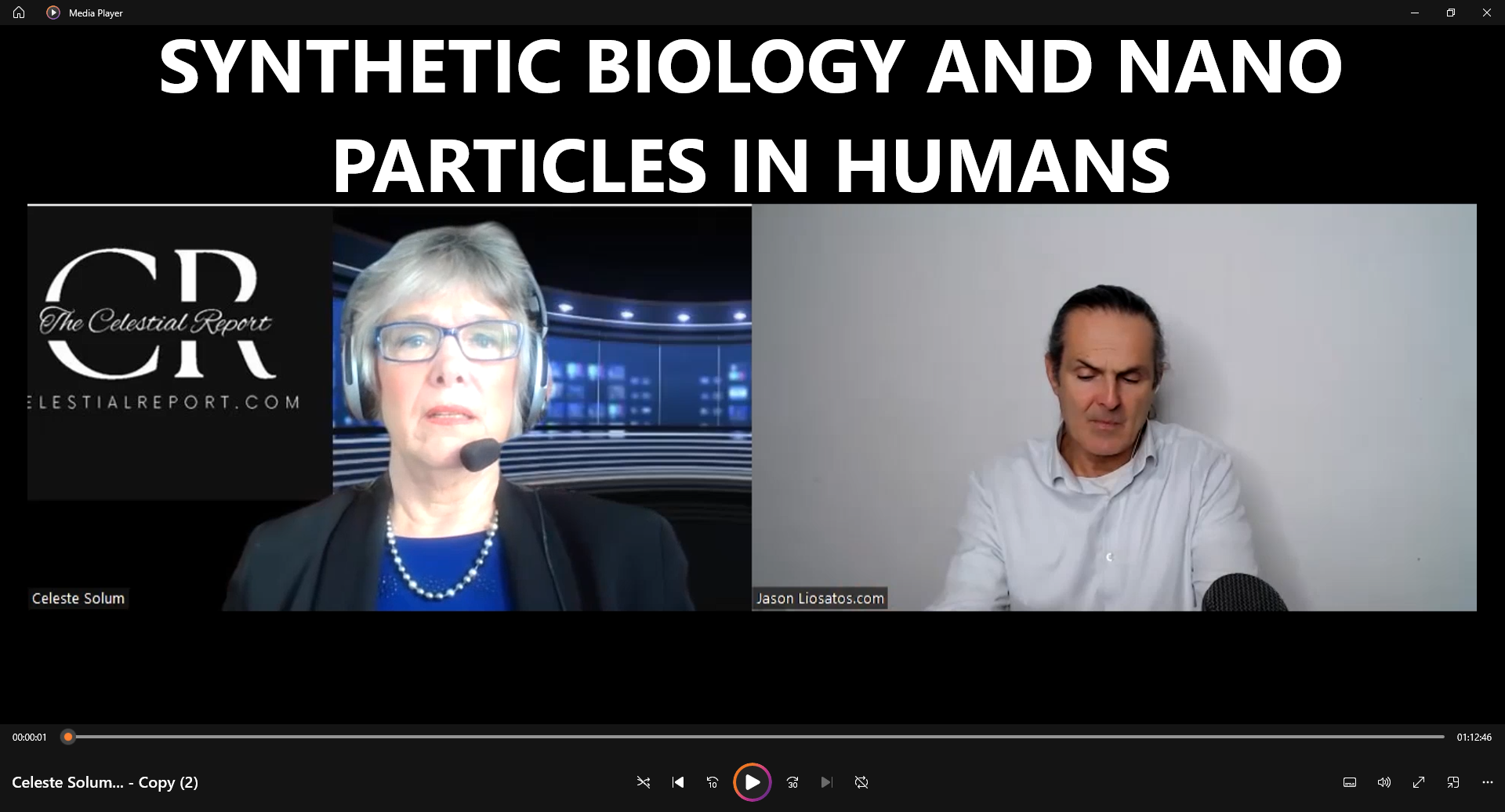 Celeste Solum - Synthetic Biology and Nano Particles in Humans - Jason ...