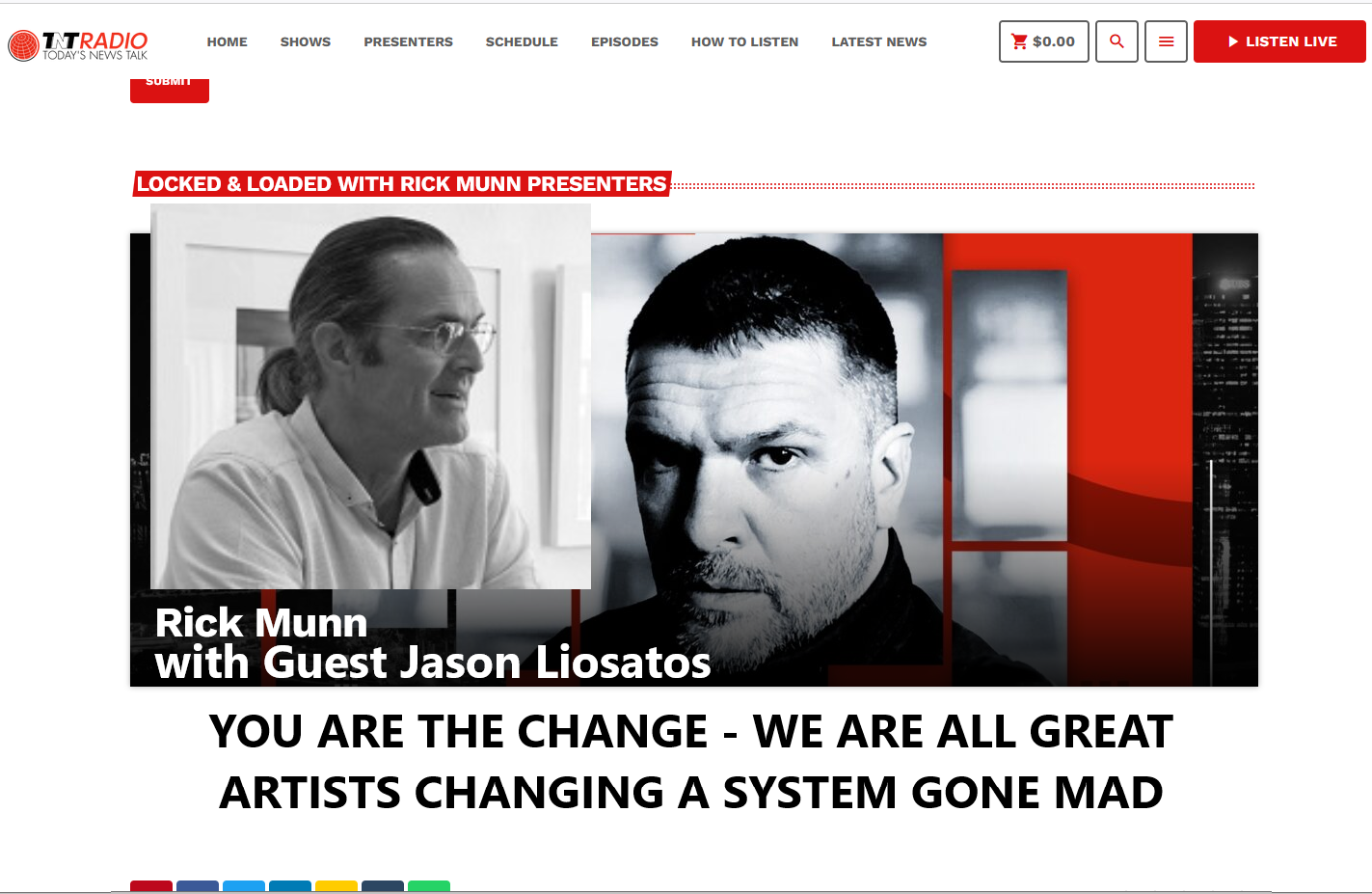 You Are The Change - We Are All Great Artists Changing A System Gone ...