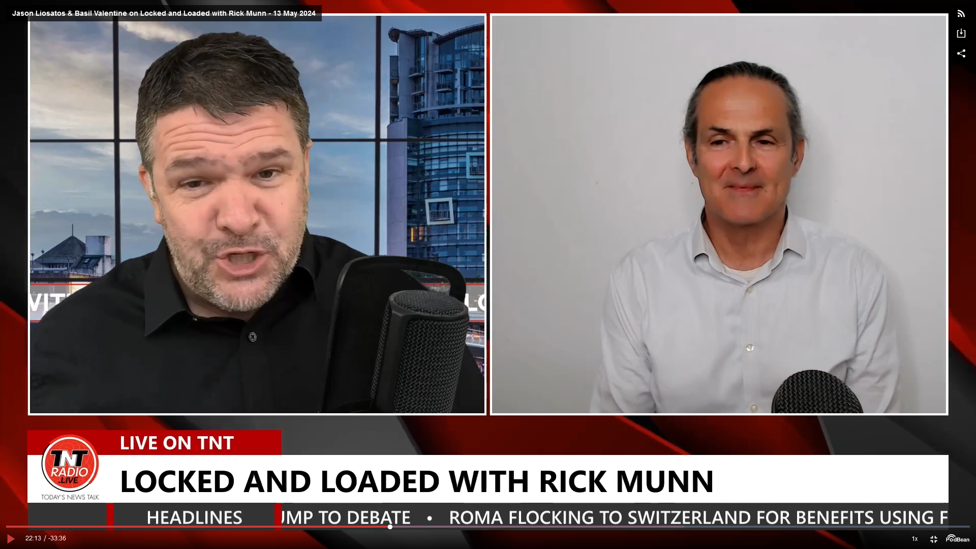 George Monbiot vs Jason Liosatos The Guardian Crucifixion - Rick Munn ...