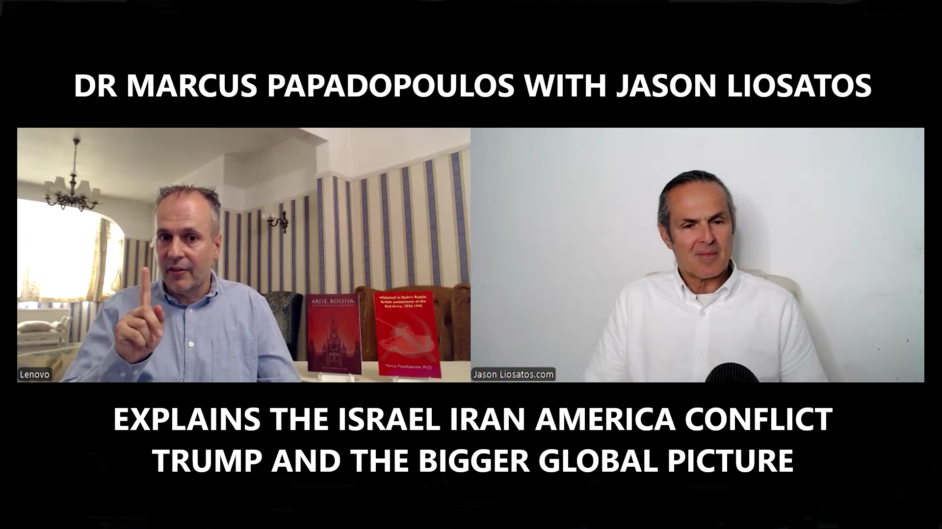 Dr Marcus Papadopoulos - Explains the Israel Iran America Conflict and ...